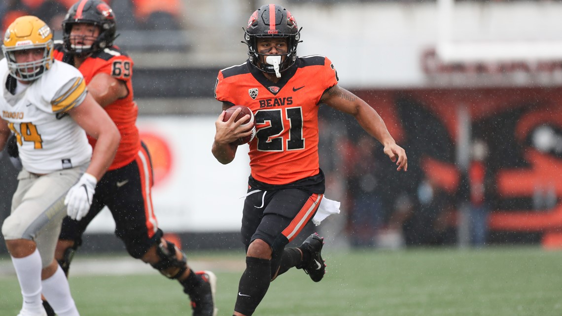 Oregon State beats Idaho 42-0 at Reser Stadium | kgw.com