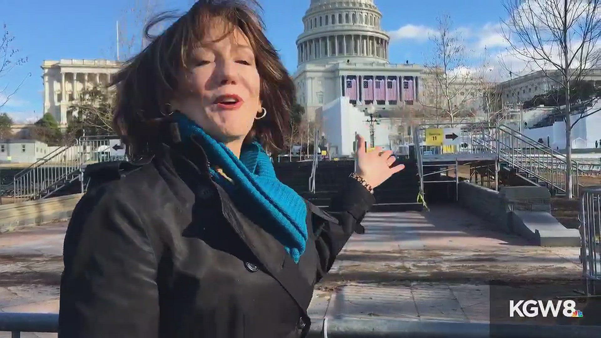 KGW's Laural Porter reports from DC for the Trump inauguration | kgw.com