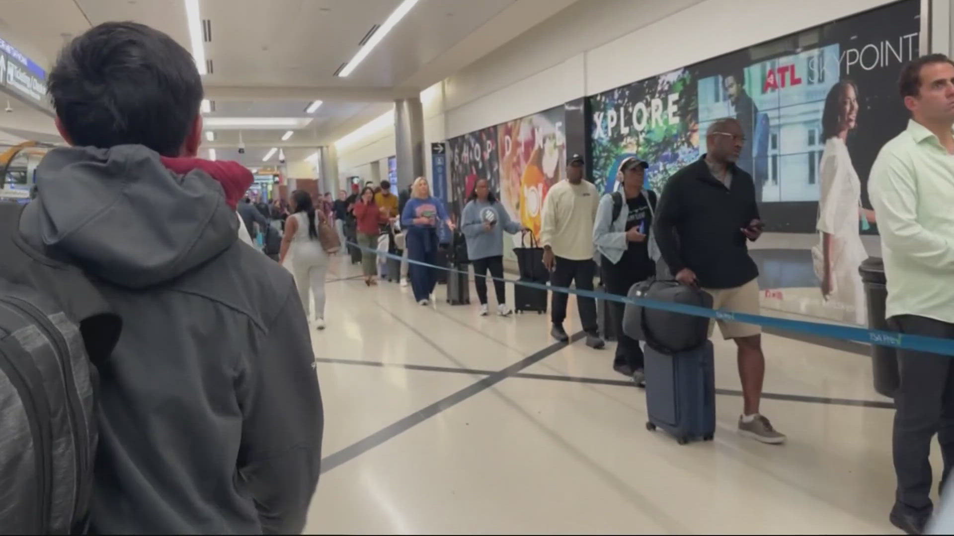TSA wait times normal at PDX despite long lines around US | kgw.com