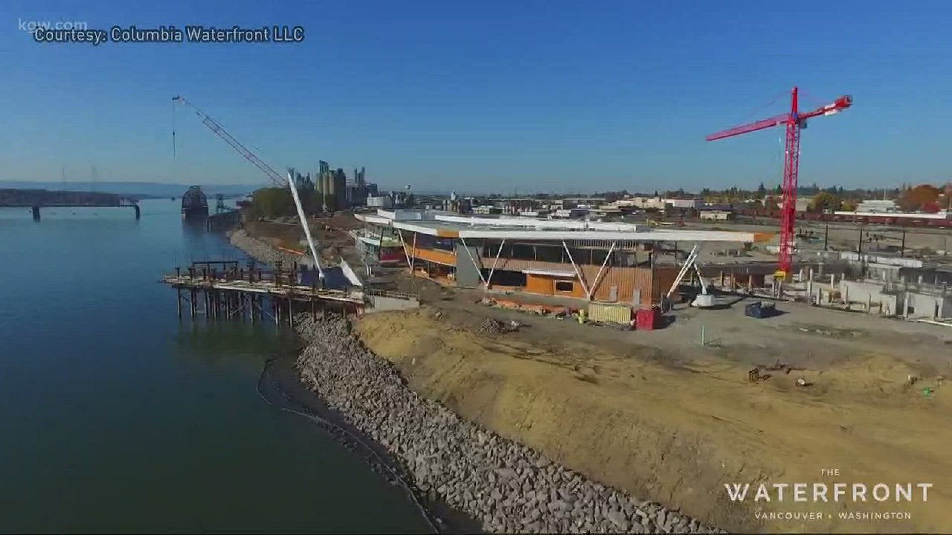 Vancouver's waterfront development taking shape | kgw.com