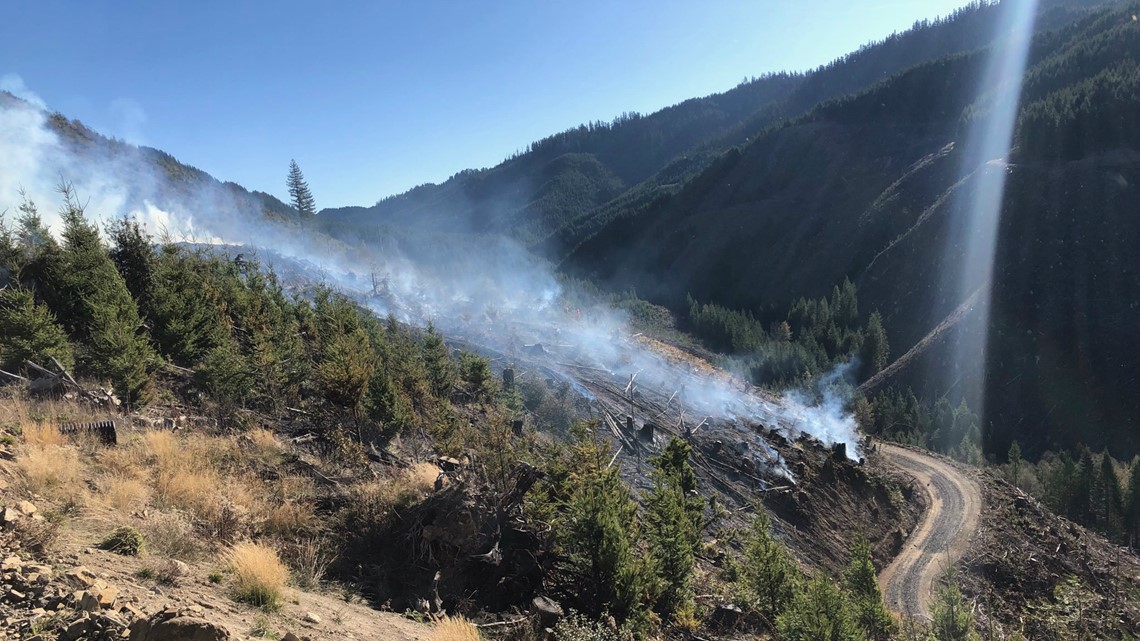 Fires reported across western Oregon | kgw.com
