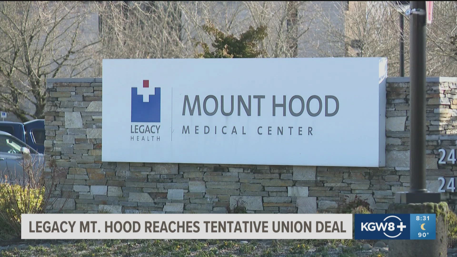Over 400 Legacy Mount Hood nurses reach tentative agreement, averting strike | kgw.com
