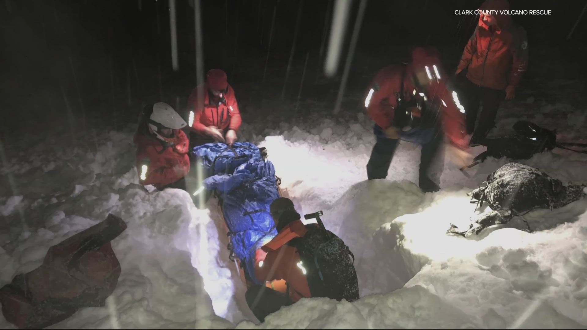Snowmobilers survive Mount St. Helens avalanche in Washington | kgw.com