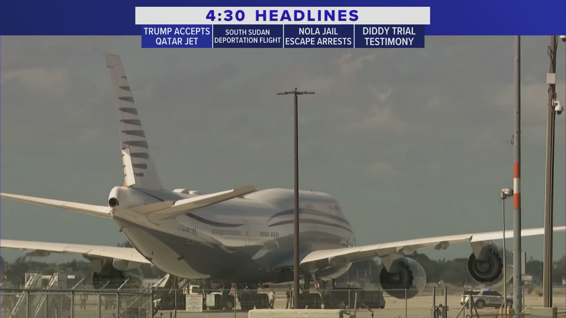 Defense Department accepts Boeing 747 from Qatar for Trump's use | kgw.com