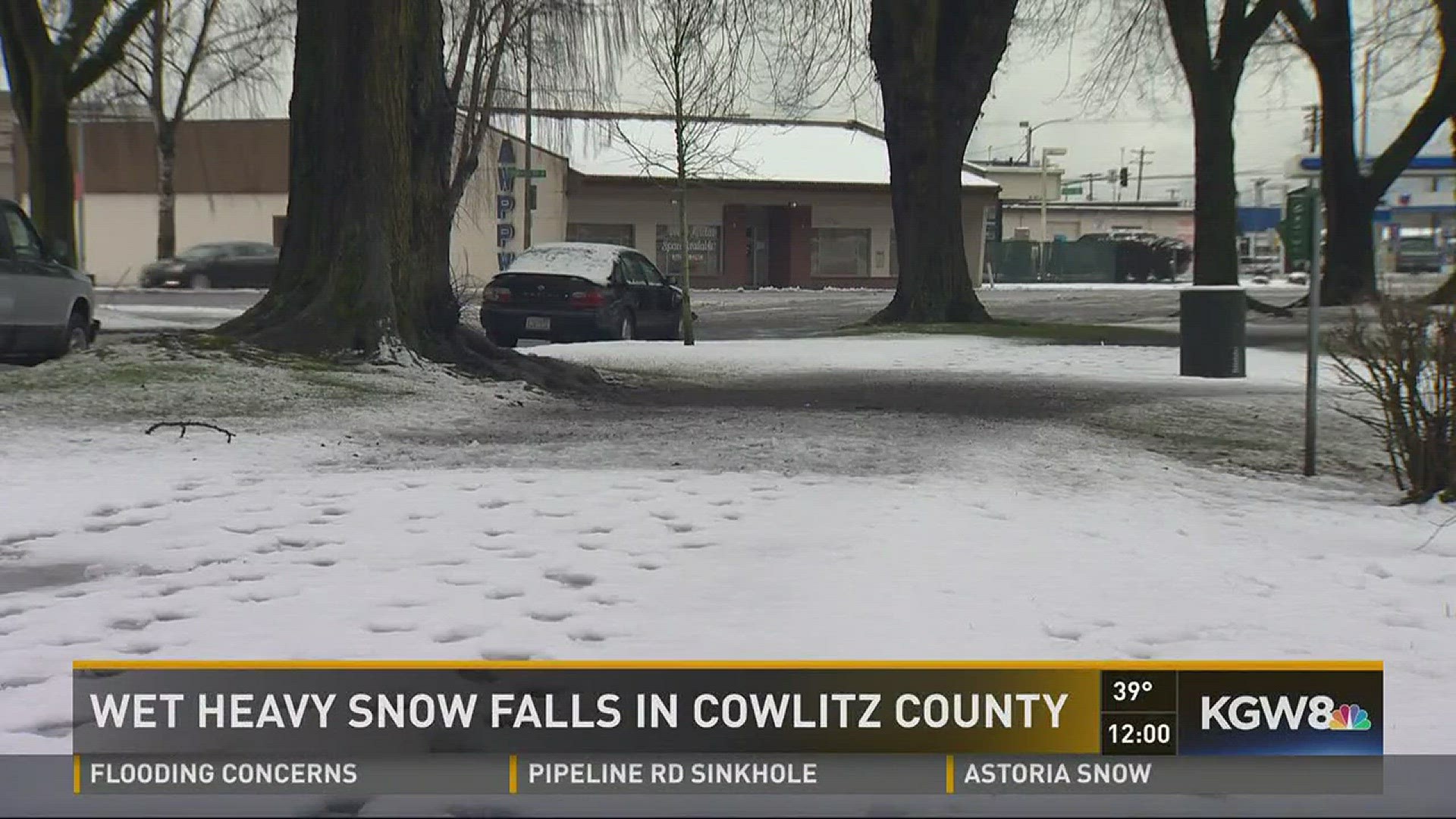 Cowlitz County melting off and digging out | kgw.com