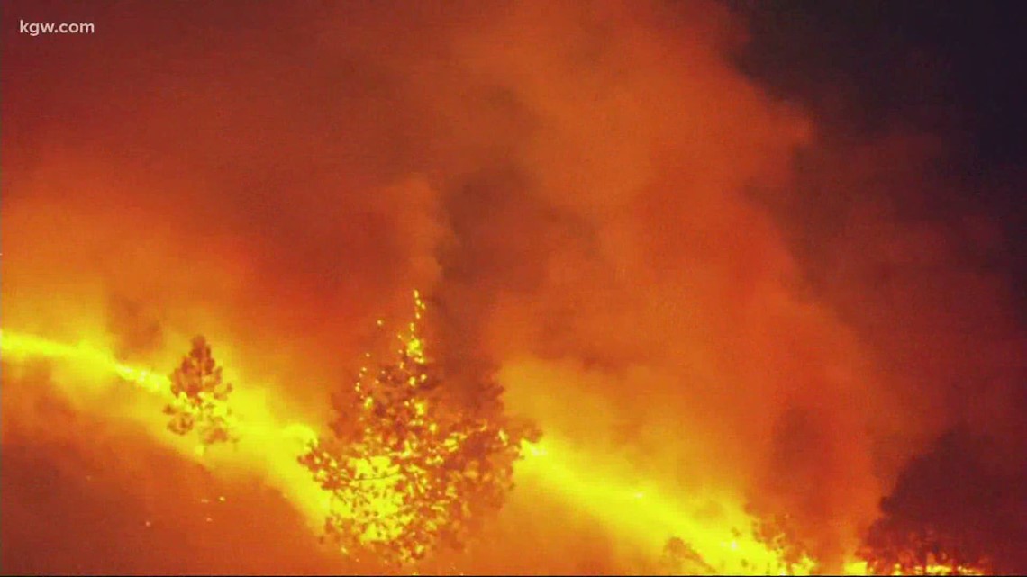 Gov. Brown, forestry officials address Oregon wildfire danger in the ...