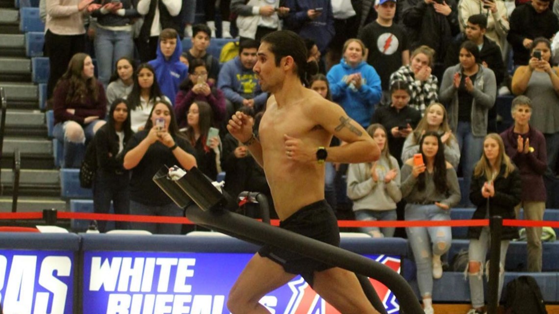 Bend runner sets world record on treadmill | kgw.com