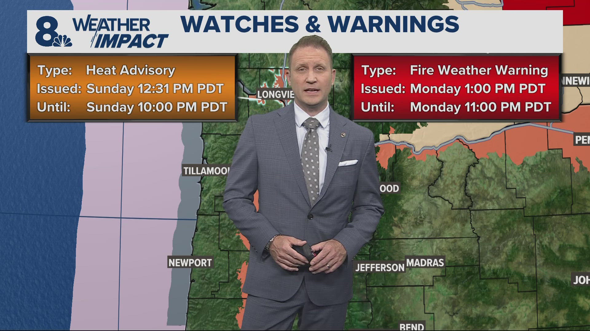 Heat advisory issued Sunday as Portland faces hottest days of summer ...