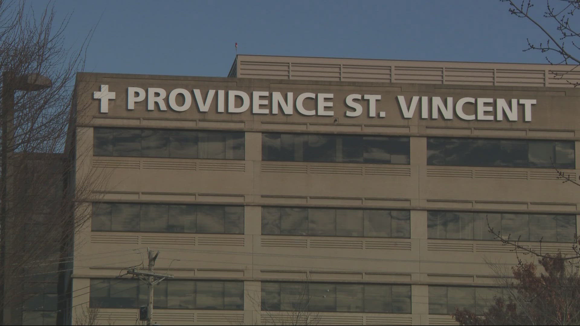 Providence St. Vincent will close Pediatric Intensive Care Unit | kgw.com