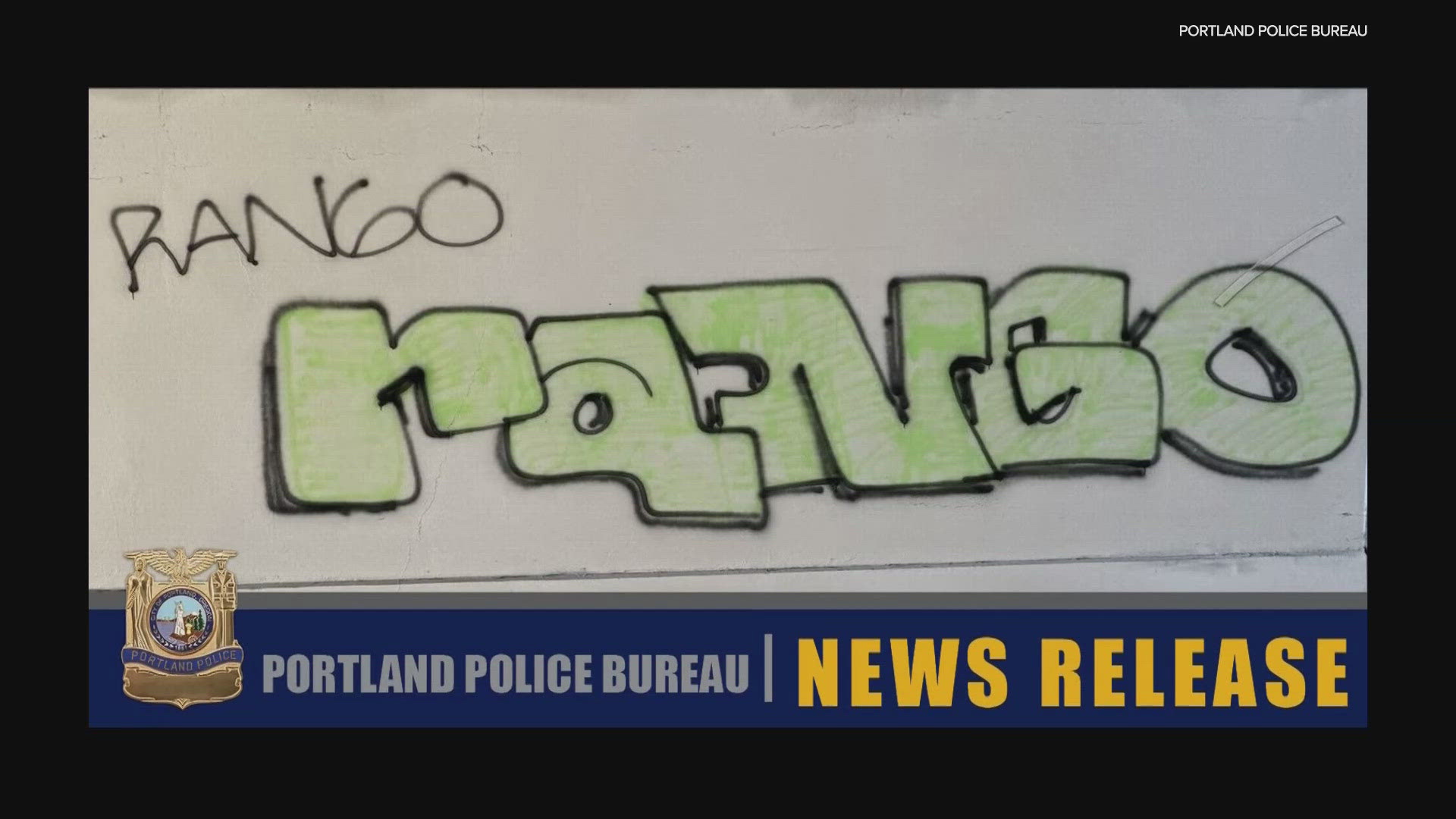 Portland police arrest prolific graffiti tagger known as 'Rango' | kgw.com