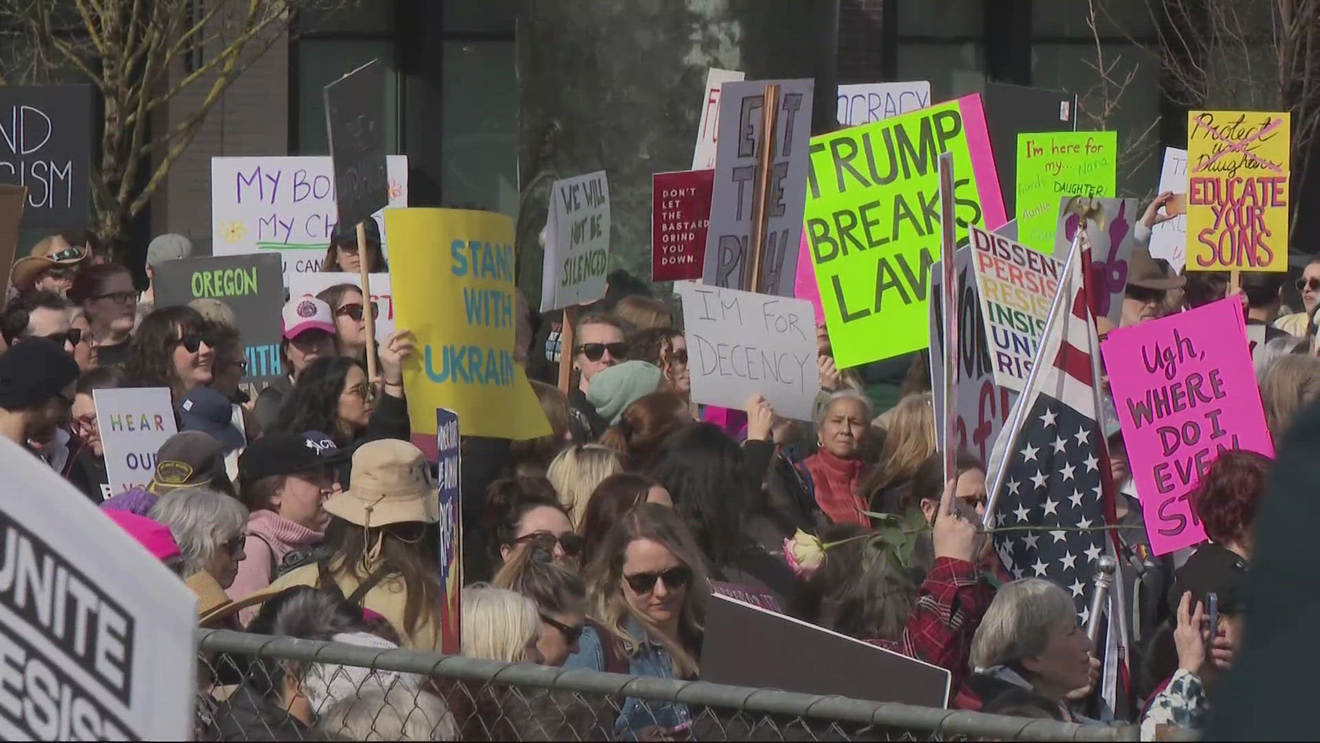 Political rallies and protests planned Tuesday across northwest Oregon ...