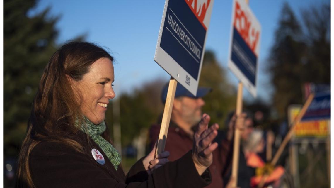Vancouver city councilor Sarah Fox is first female veteran to hold ...