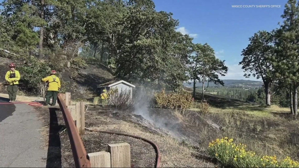 Mosier fire in mop-up status; evacuation levels downgraded after 2.5 ...