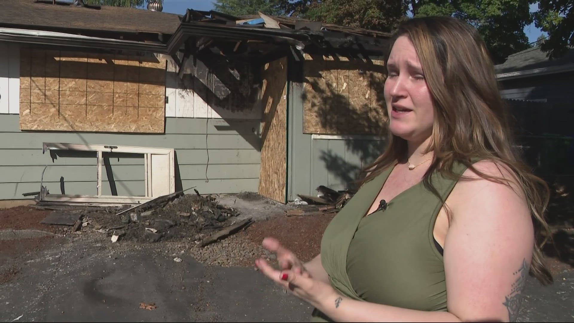 Lithium-ion battery sparks Gresham fire; Family loses home, escapes ...