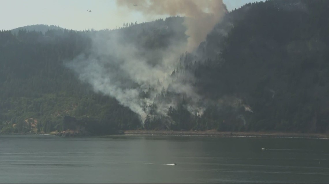 Tunnel 5 fire 5% contained, evacuation order remains in place | kgw.com