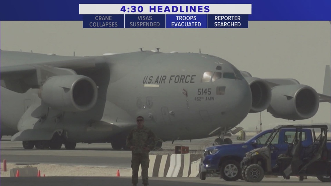 Evacuation urged for U.S. troops at largest Middle East base in Qatar ...