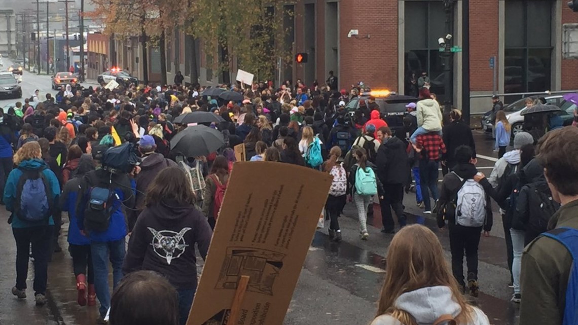VERIFY: Are student protests protected by the First Amendment? | kgw.com