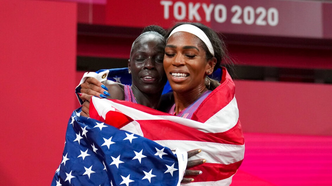 Raevyn Rogers wins bronze at Tokyo Olympics | kgw.com