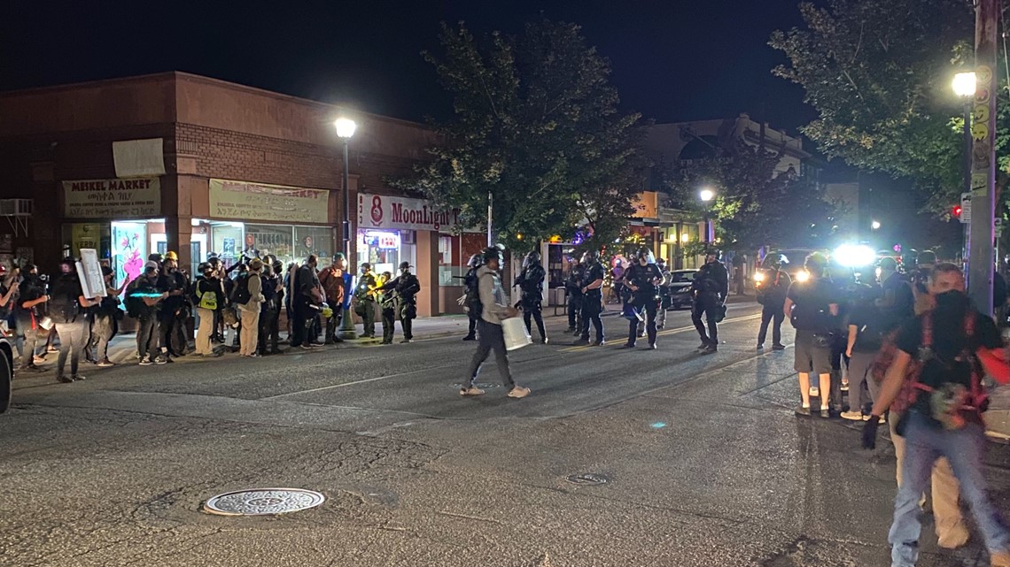 Protests continue for 79th night in Portland | kgw.com