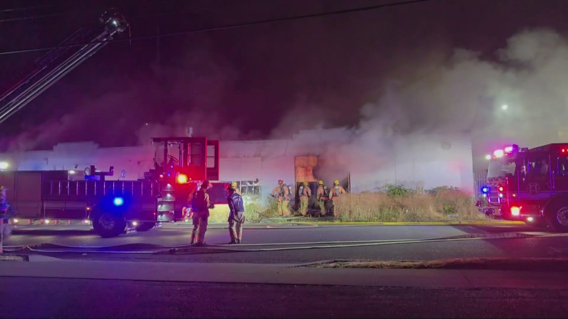 Firefighters extinguish two fires in 2 hours at different locations in ...