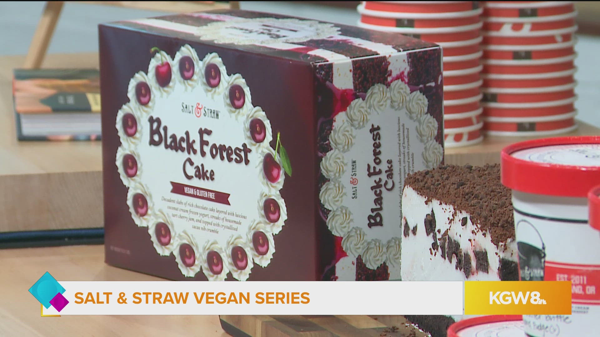 This year's Vegandulgence series by Salt & Straw features a vegan ...