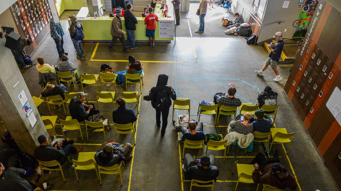 Woman giving back to shelter that helped her out of homelessness | kgw.com