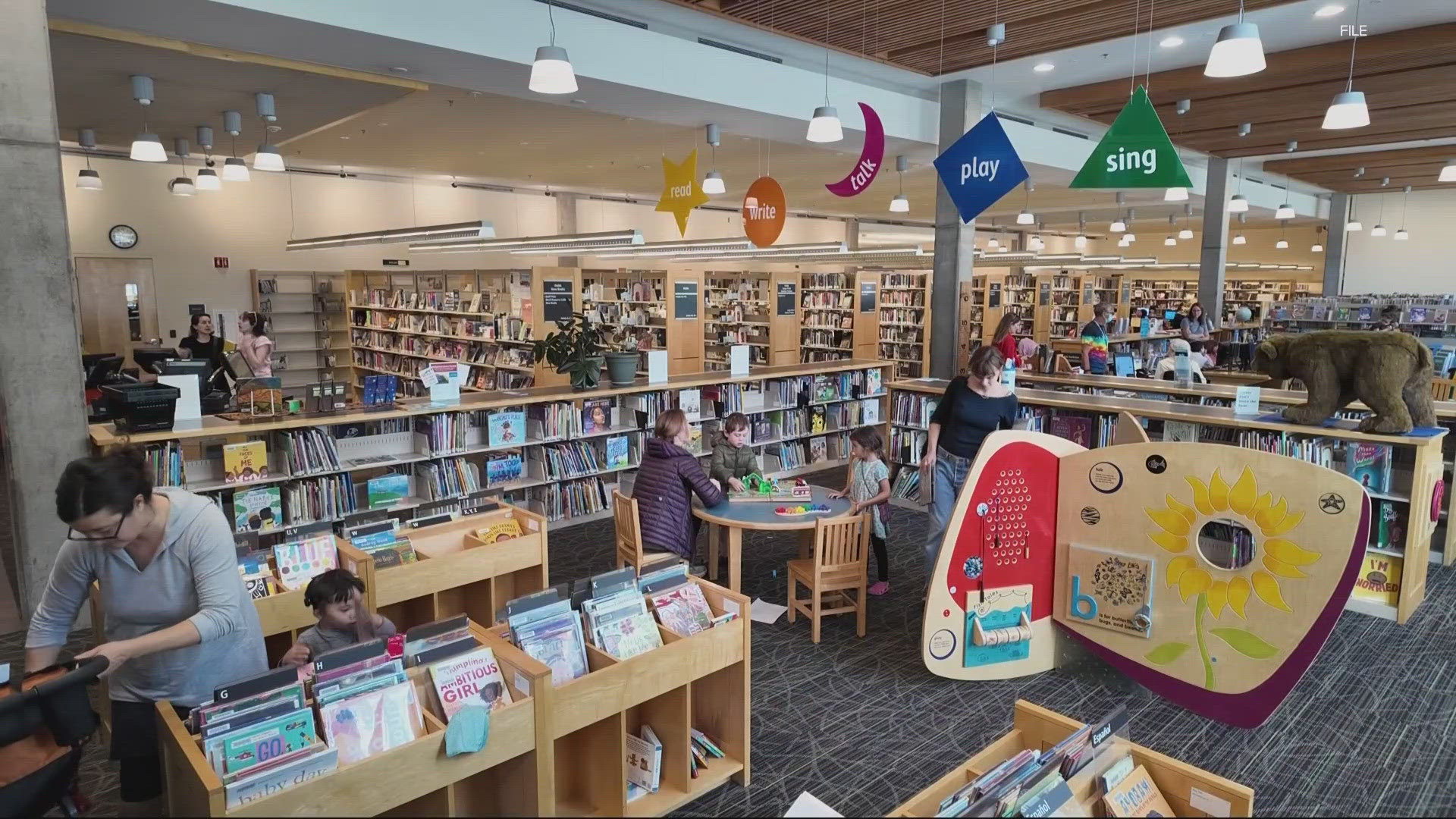 Portland’s Hollywood Library to reopen next week after renovations ...