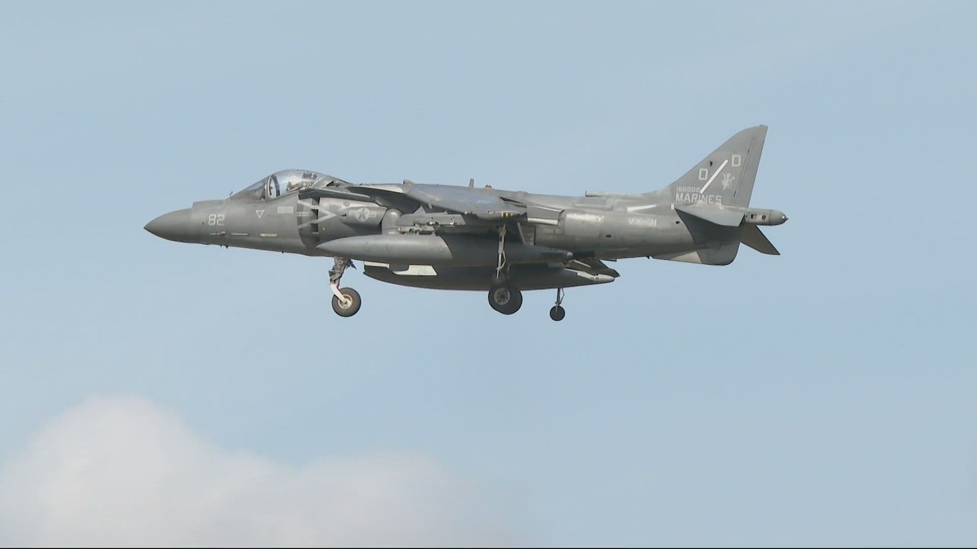 AV-8B Harrier joins Tillamook Air Museum's collection | kgw.com