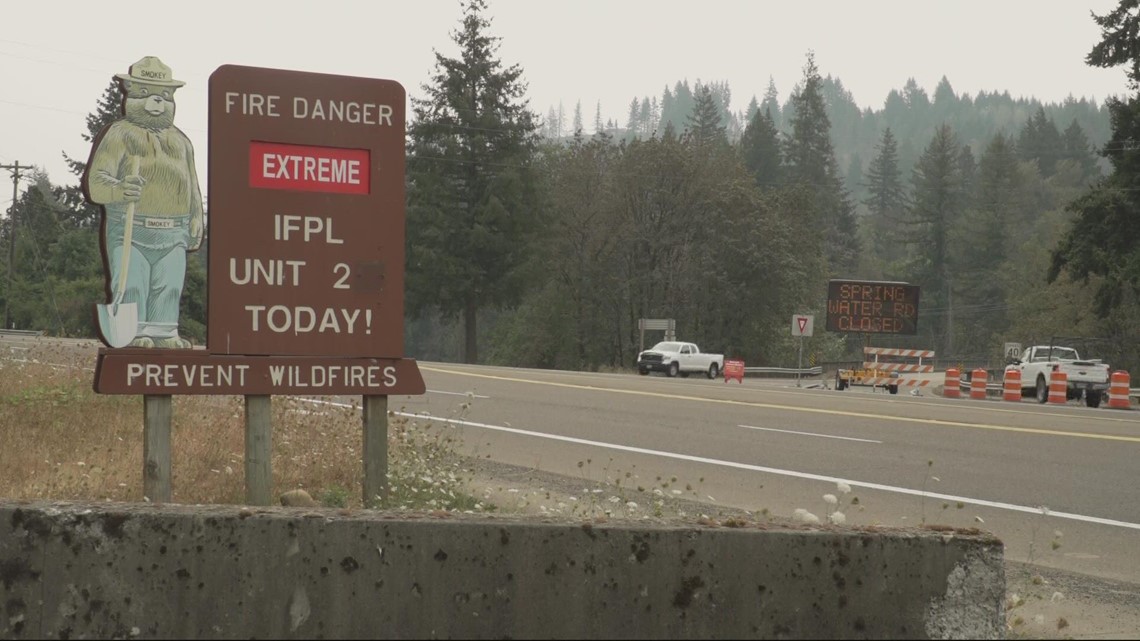 Residents on high alert as the McIver Park fire continues to burn | kgw.com