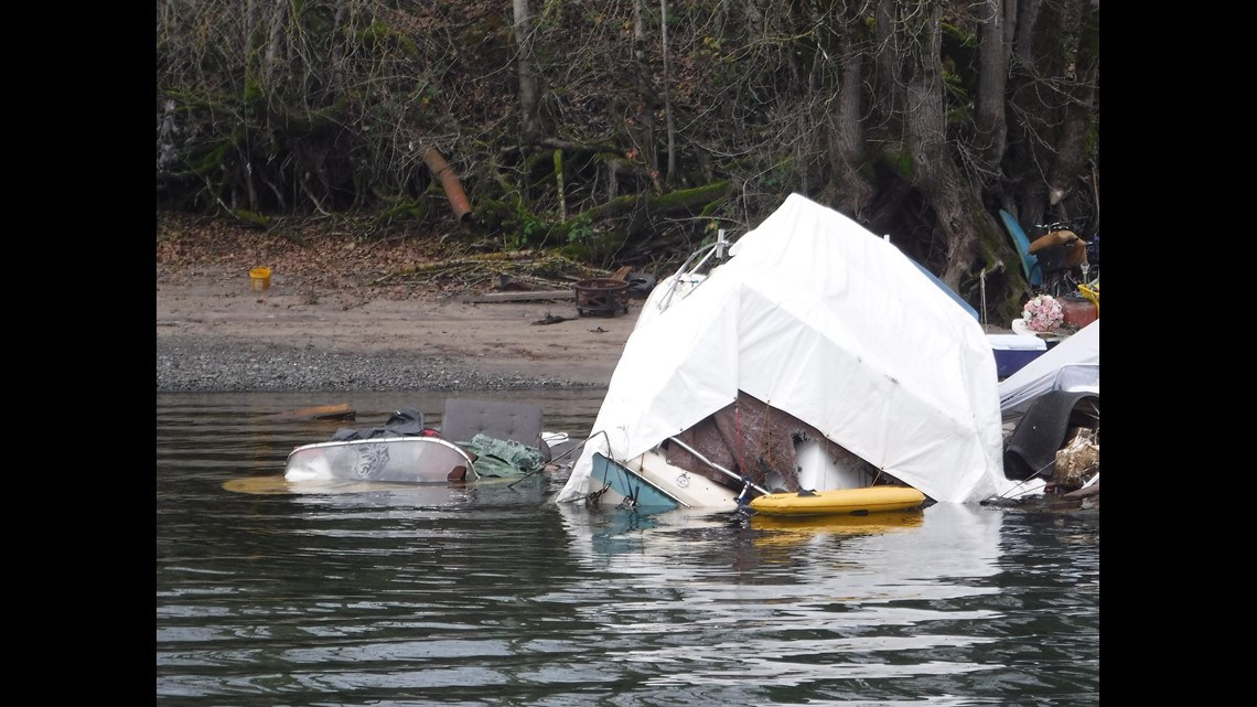 Transient boats now populating, sinking in Columbia River | kgw.com