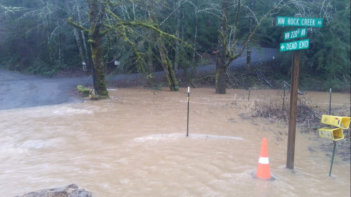 Heavy rain, snowmelt cause flooding in NW Oregon, SW Wash. | kgw.com