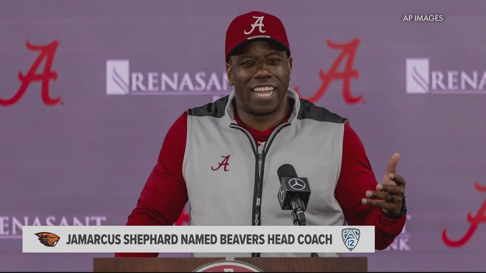 Oregon State hires Alabama assistant JaMarcus Shephard as its new head ...