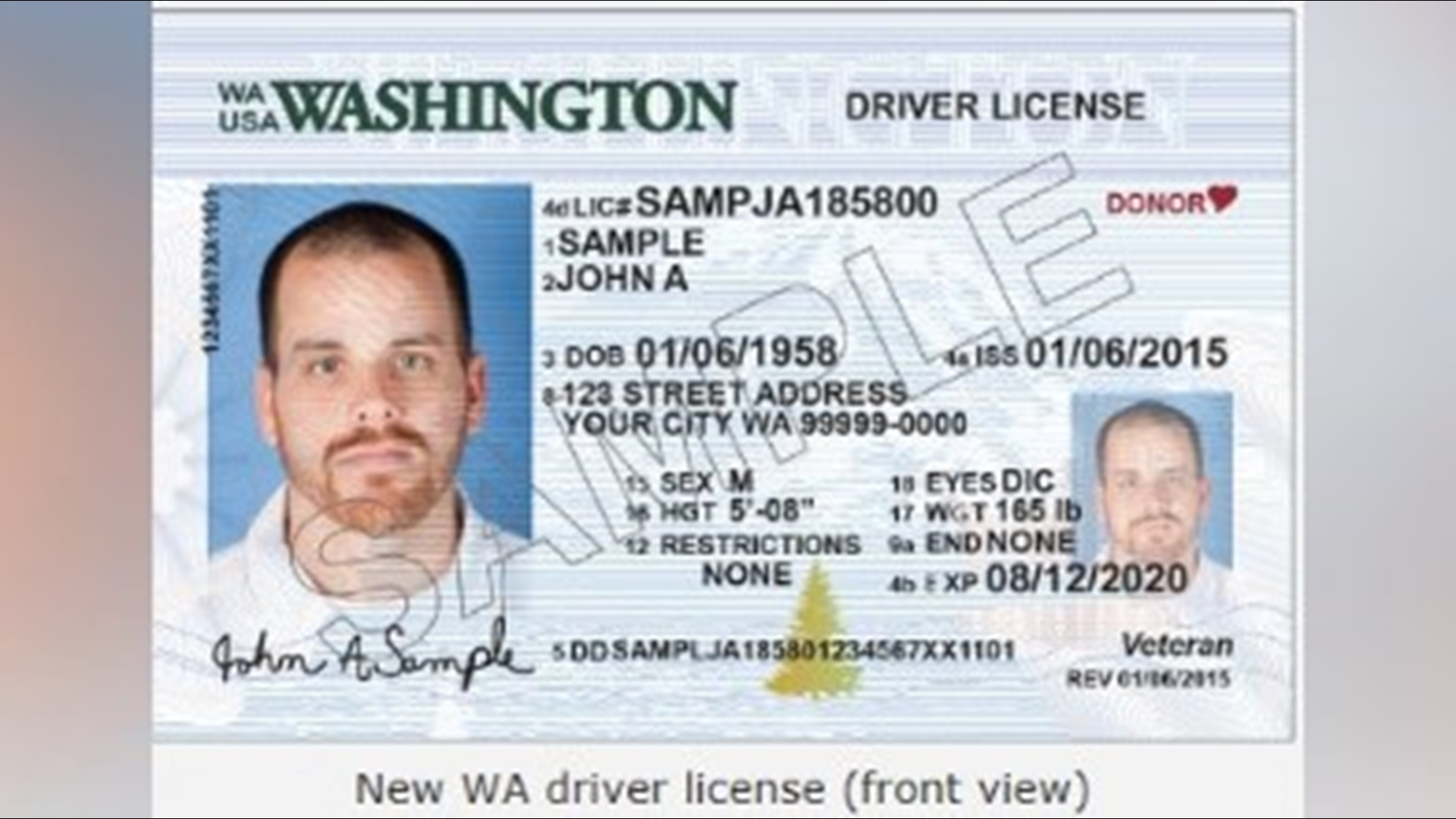 Washington to roll out new look for driver licenses | kgw.com