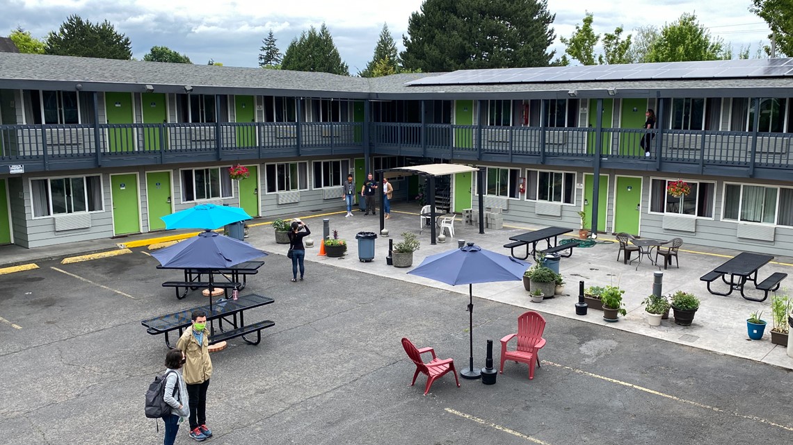 3 new motel shelters open for high-risk homeless during COVID-19 | kgw.com