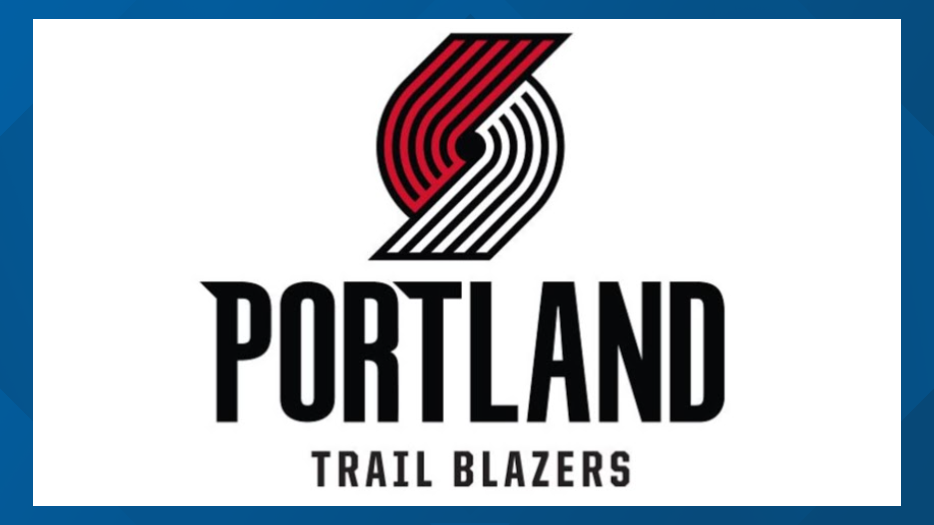 Blazers unveil redesigned logo after leak | kgw.com