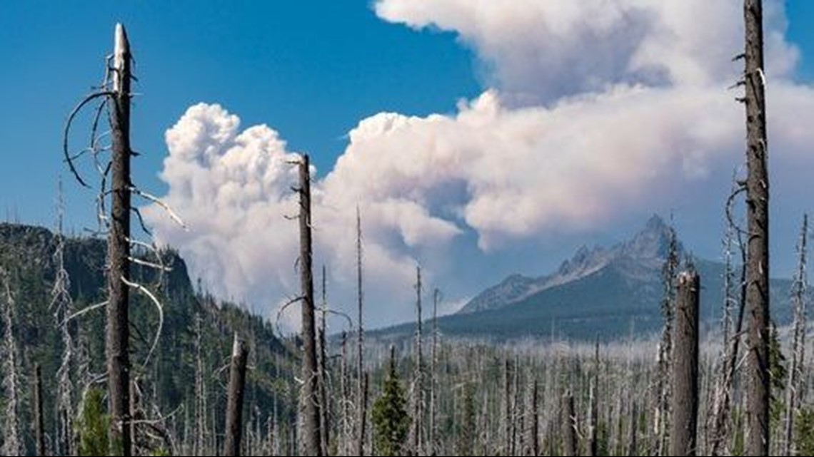 Potential lightning storm brings wildfire dangers | kgw.com