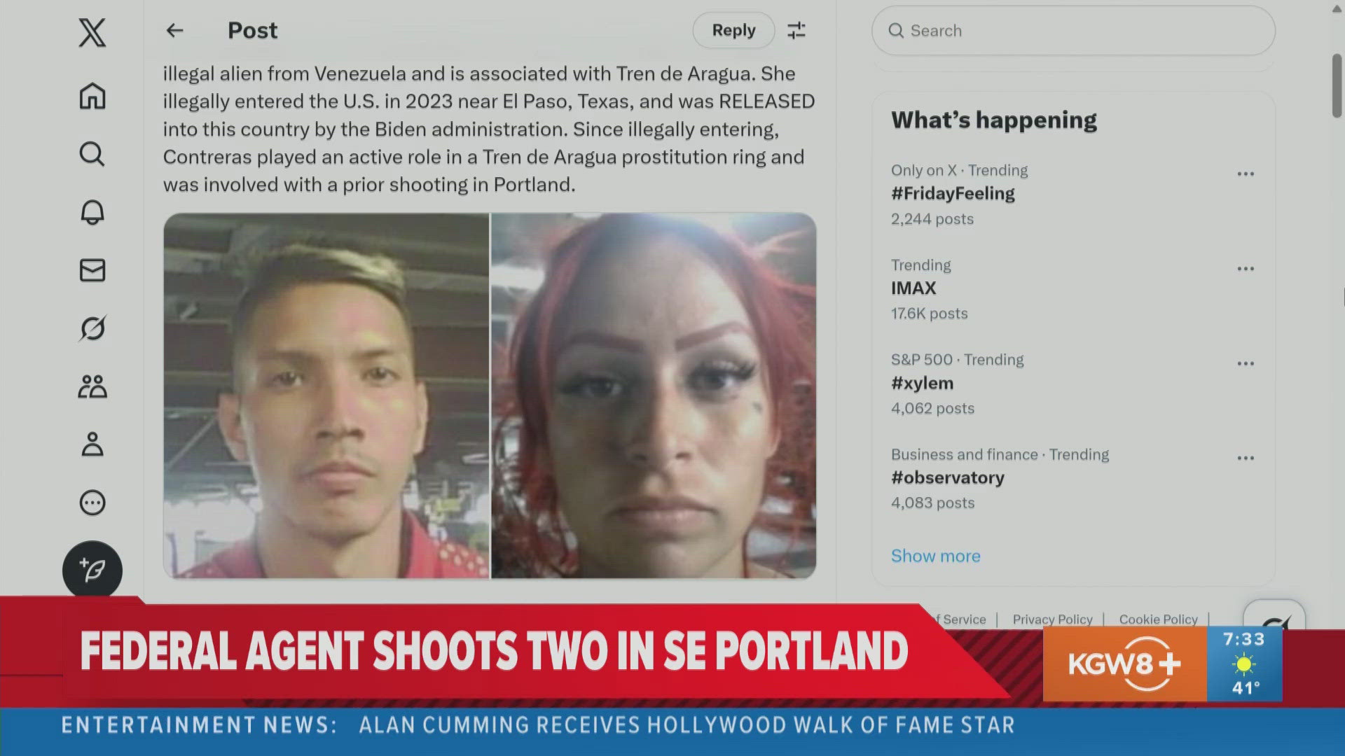 DHS identifies 2 people shot by Border Patrol in Portland | Latest ...