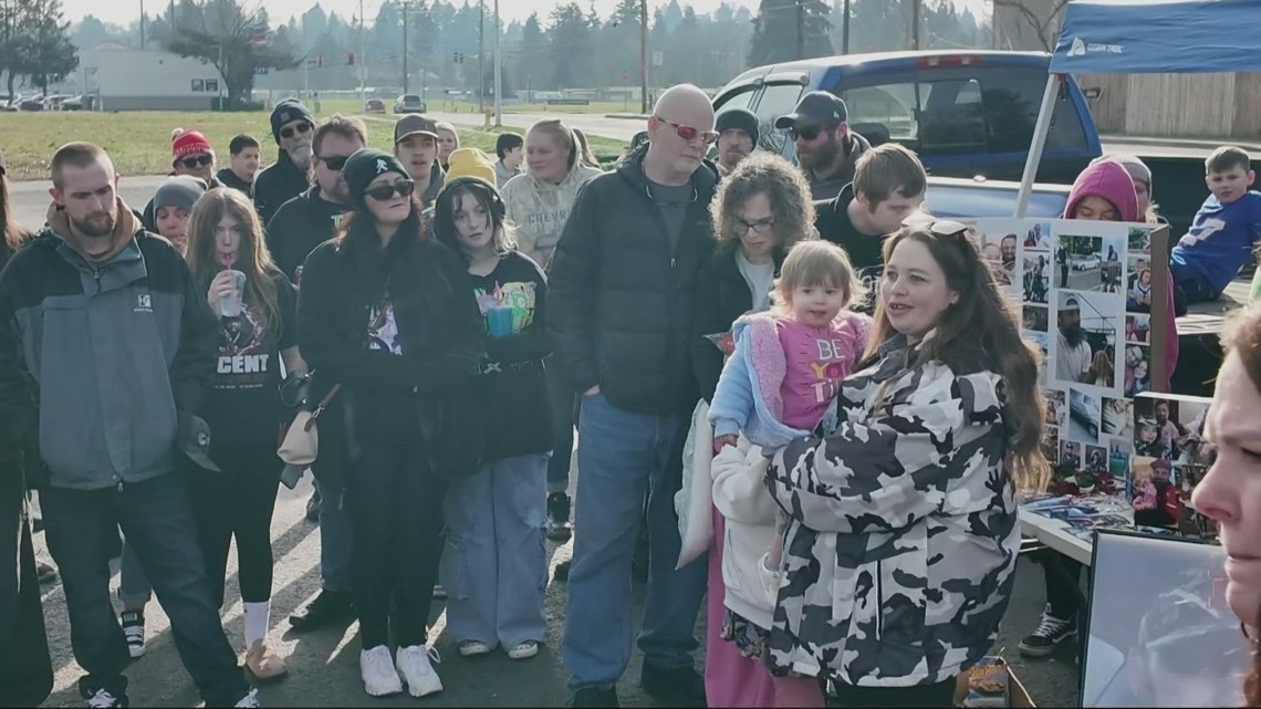 Friends and family hold car meet memorial for man killed outside ...