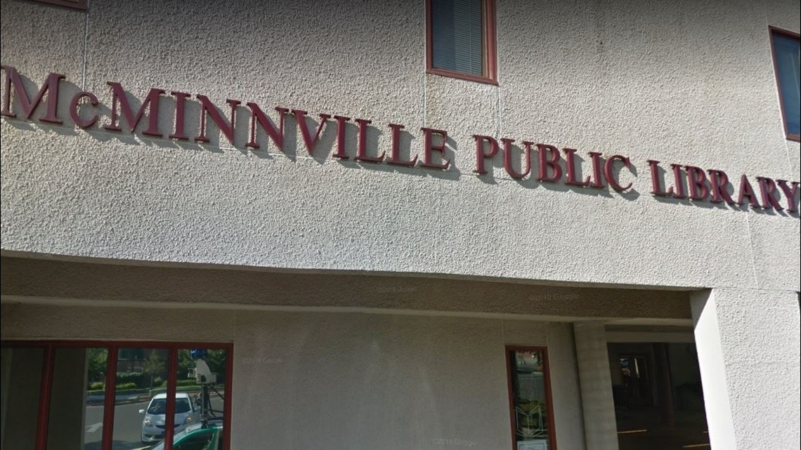 Man seriously injured after being stabbed at McMinnville library | kgw.com