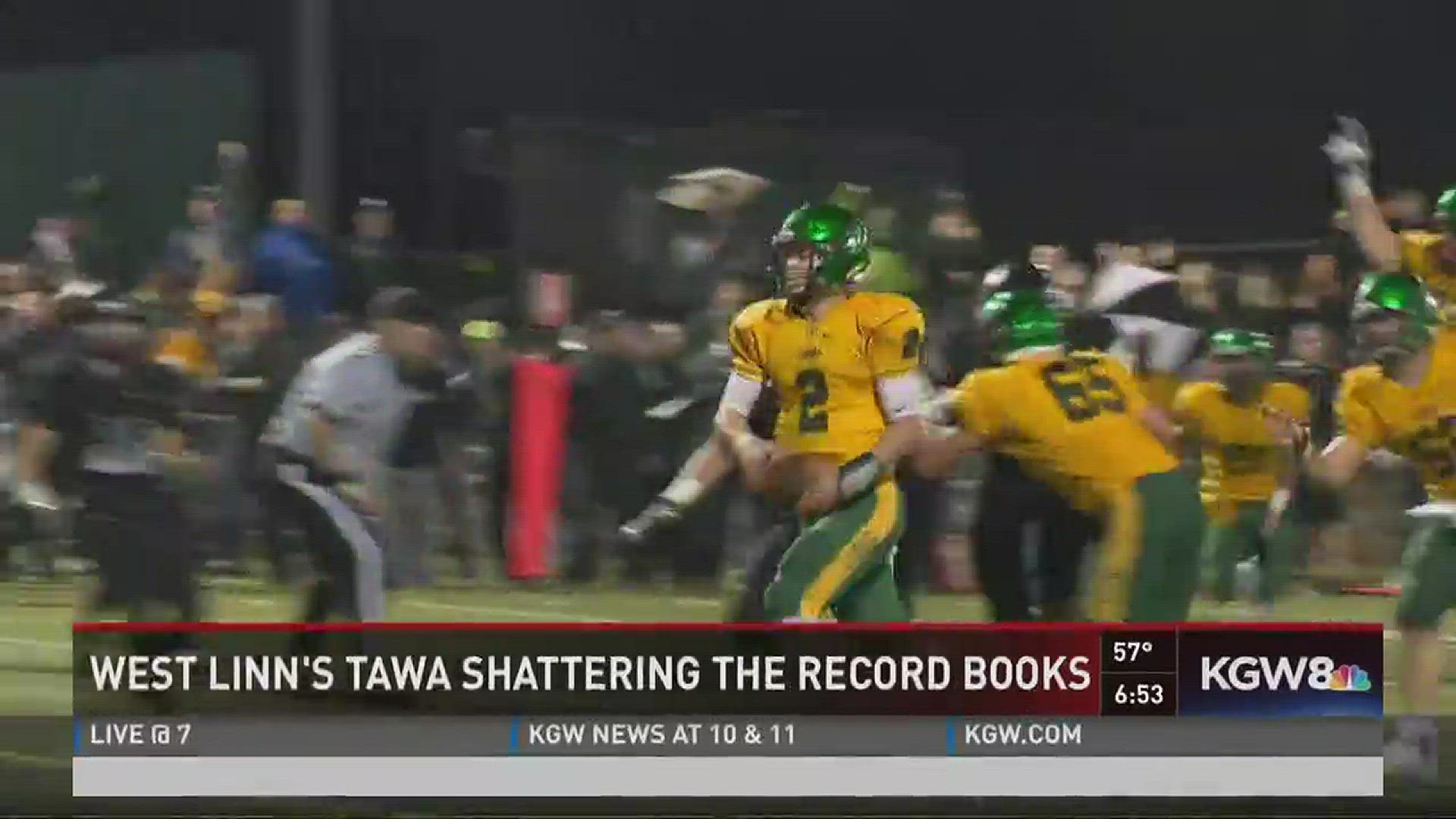 West Linn quarterback Tim Tawa named All-American | kgw.com
