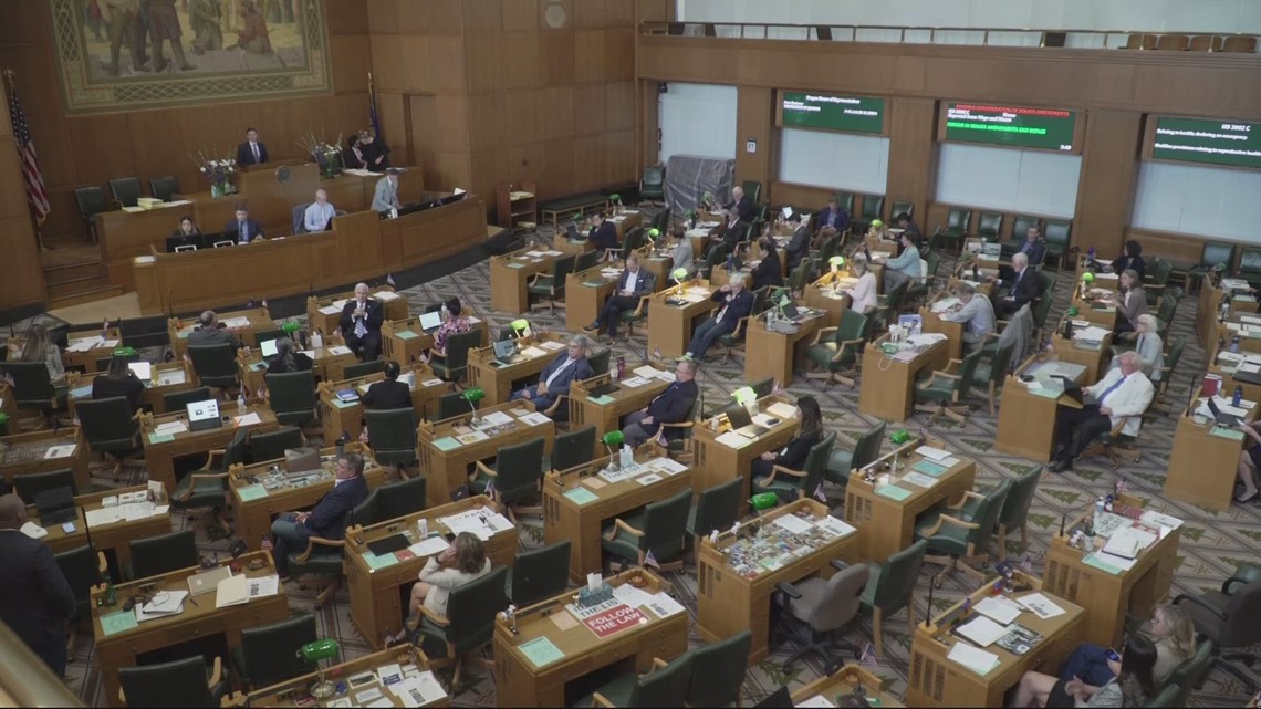 Oregon Legislature officially adjourns 2023 session Sunday | kgw.com