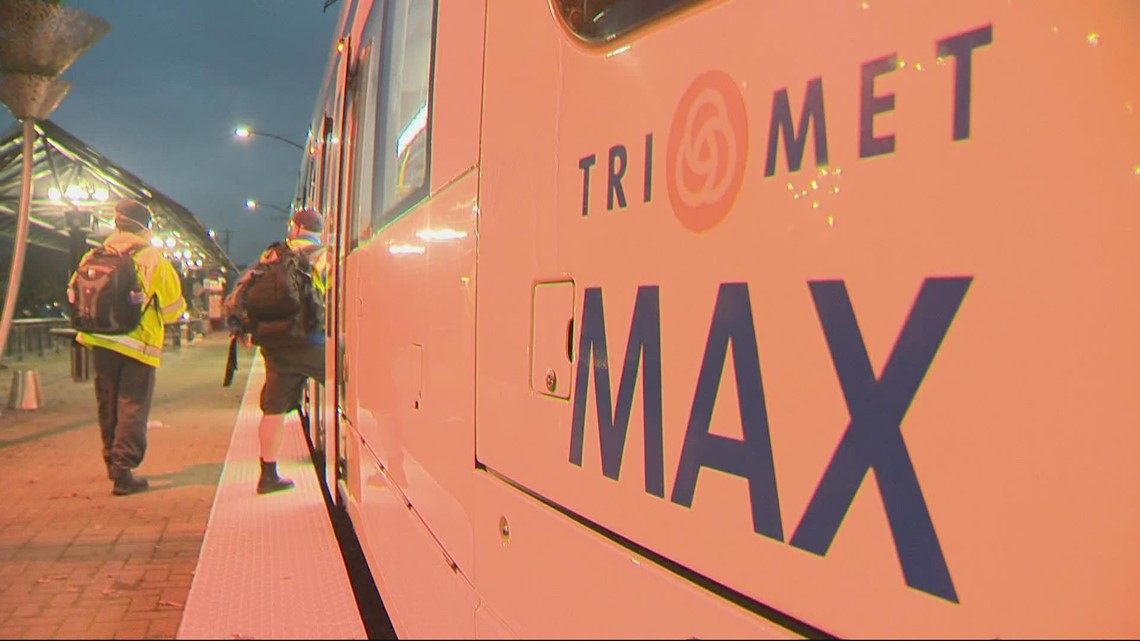 TriMet deploys unarmed 'Safety Response Team' to MAX trains | kgw.com