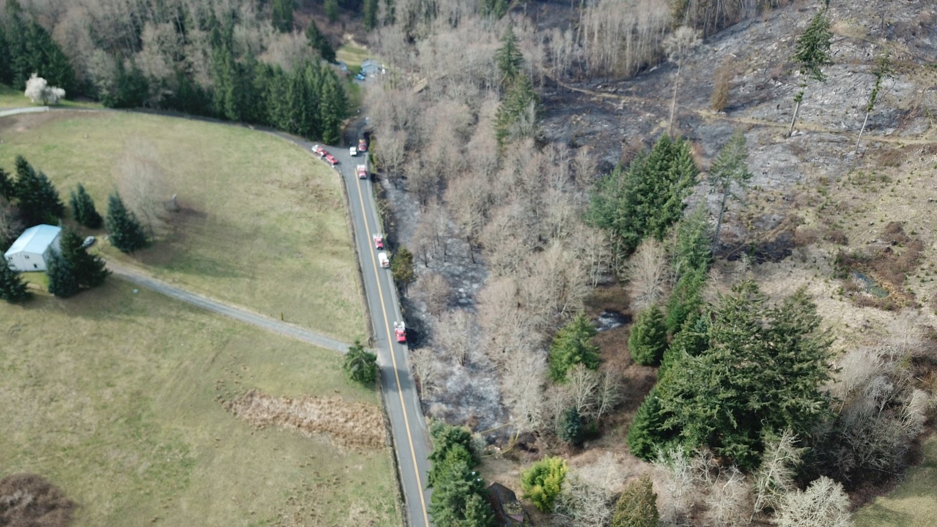 Fire in Cowlitz County fully contained; burn ban lifted | kgw.com