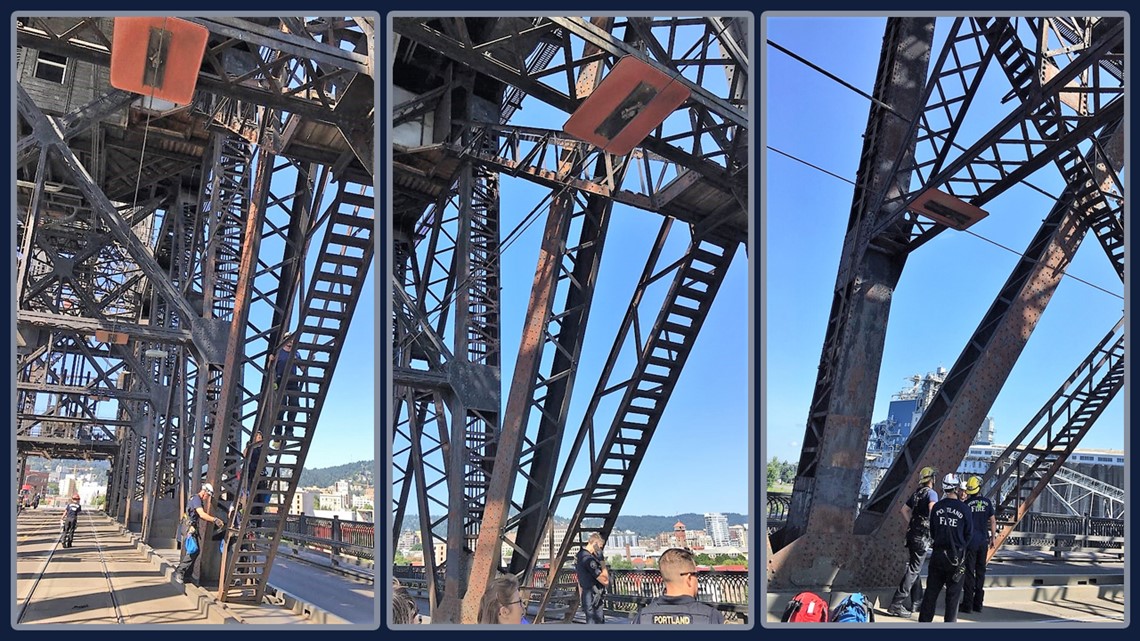 Steel Bridge shut down for woman suffering mental health crisis | kgw.com