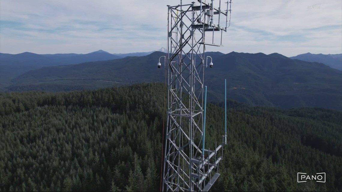 PGE adds more AI cameras east of the Cascades to spot wildfires | kgw.com