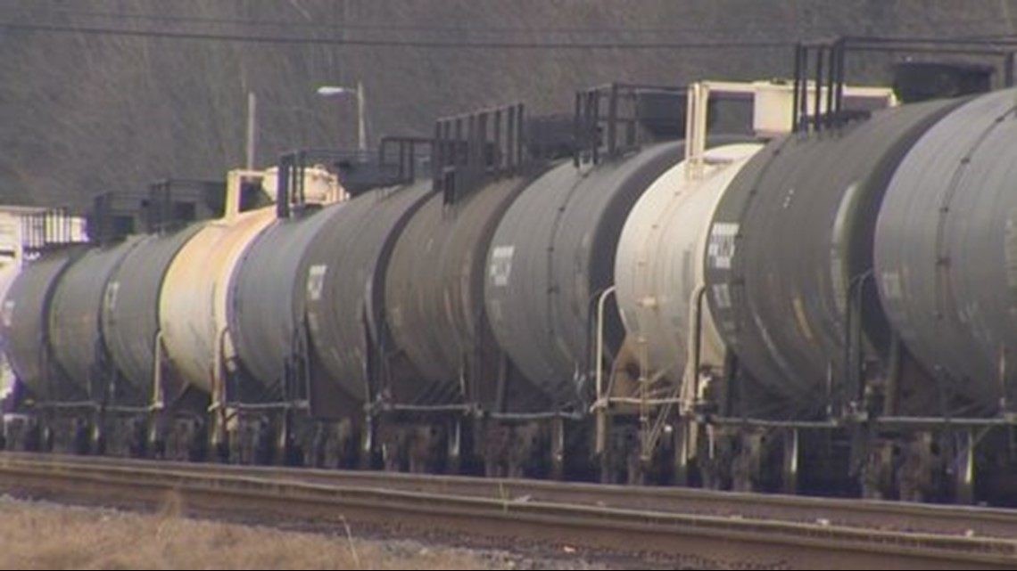 Activists protest Portland oil train terminal expansion | kgw.com