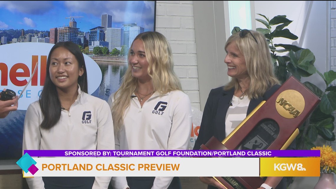 Players and coach from the George Fox NCAA championship team preview ...