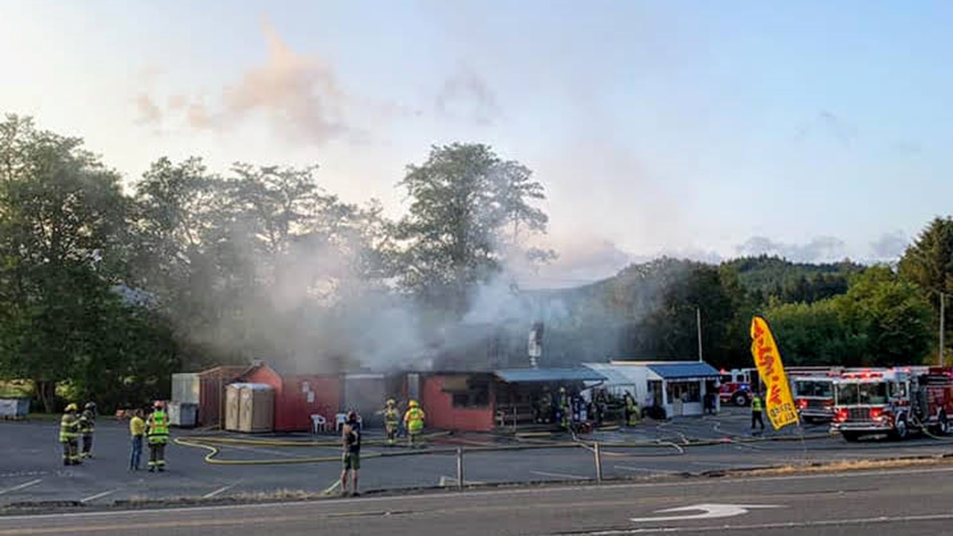 Otis Cafe, an iconic Oregon landmark near Lincoln City, damaged by fire ...