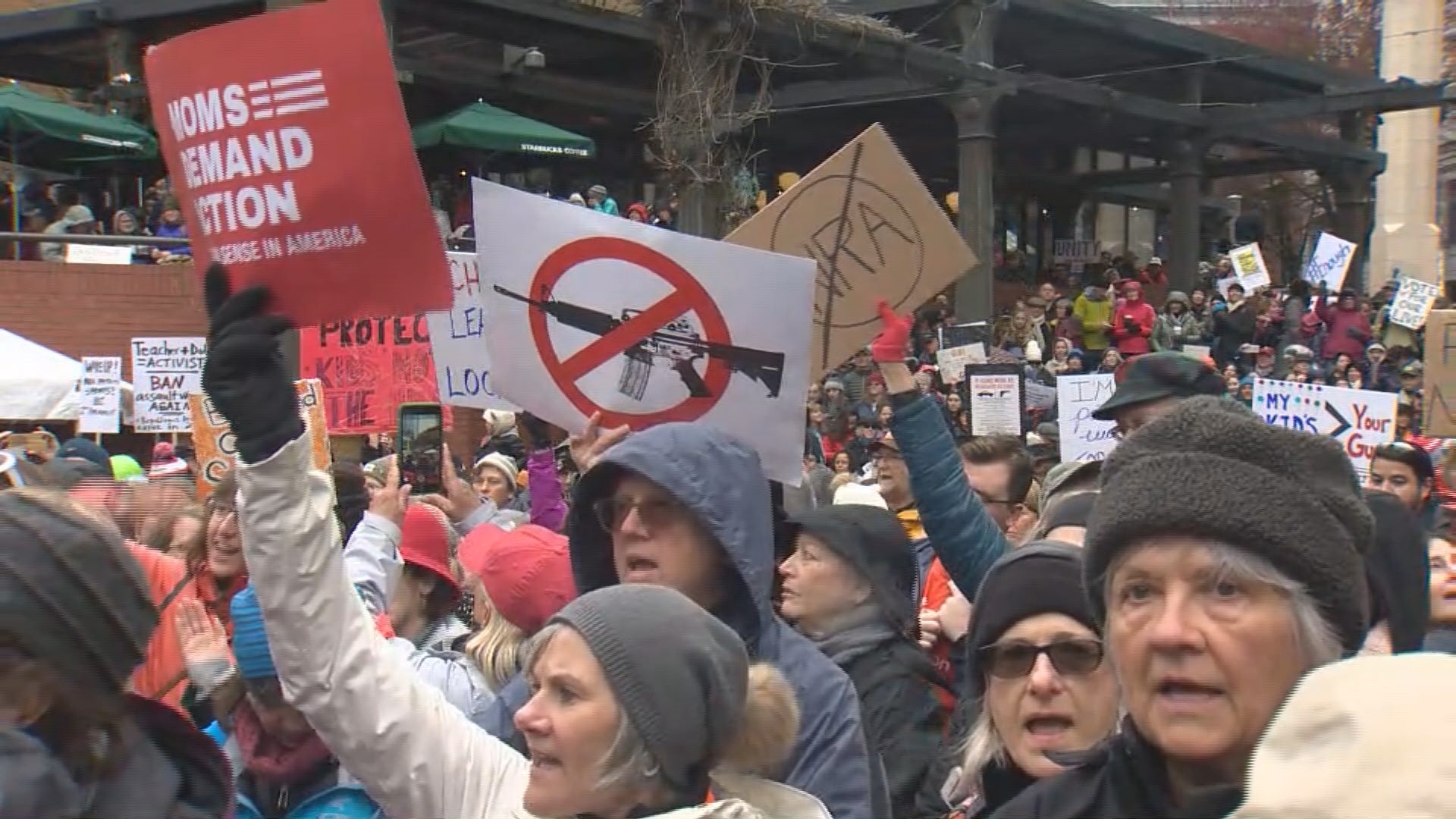 'Enough is enough': Thousands take to the streets for Portland March ...