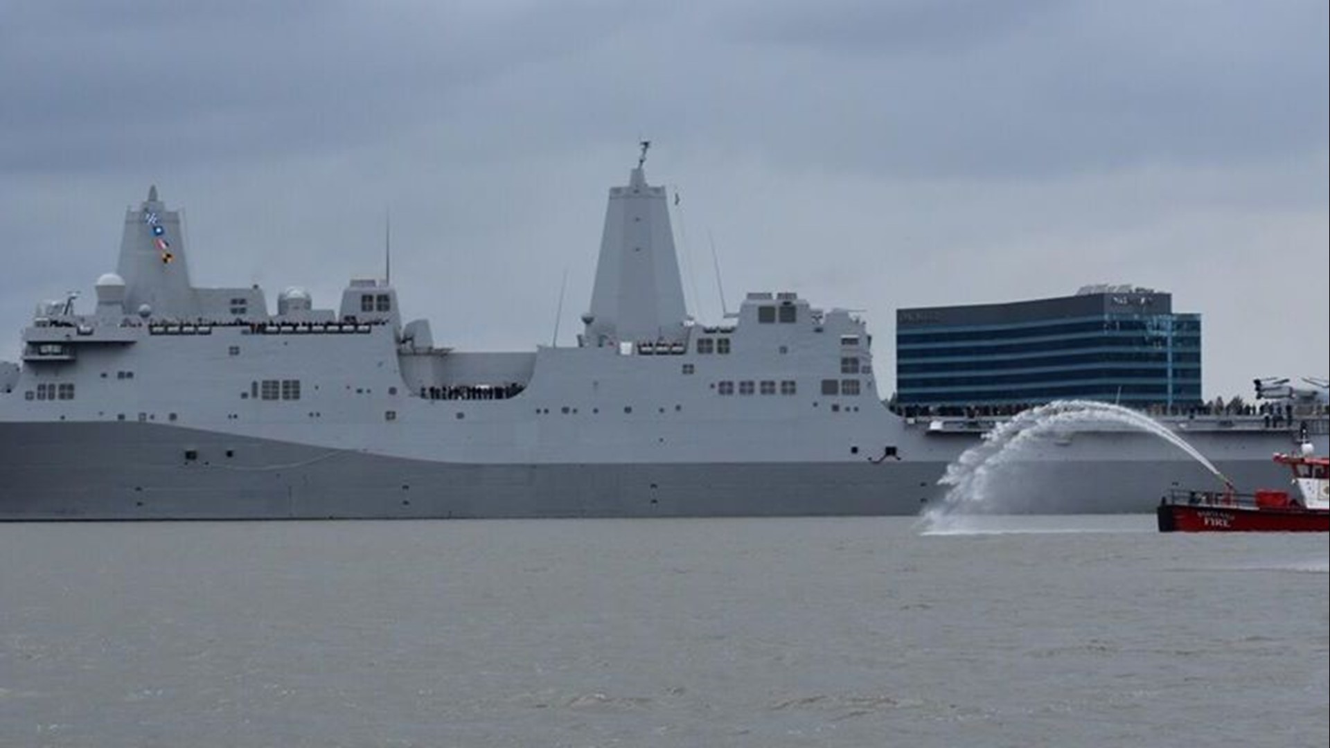 New Navy ship USS Portland commissioned | kgw.com
